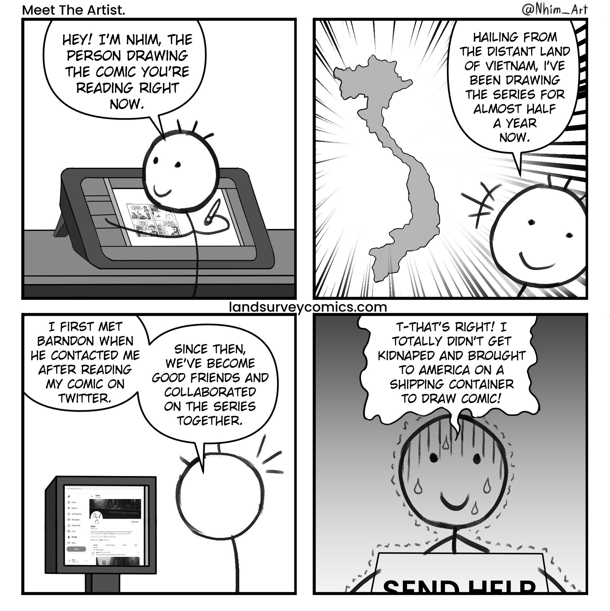 Land Survey Comics | Meet the Artist