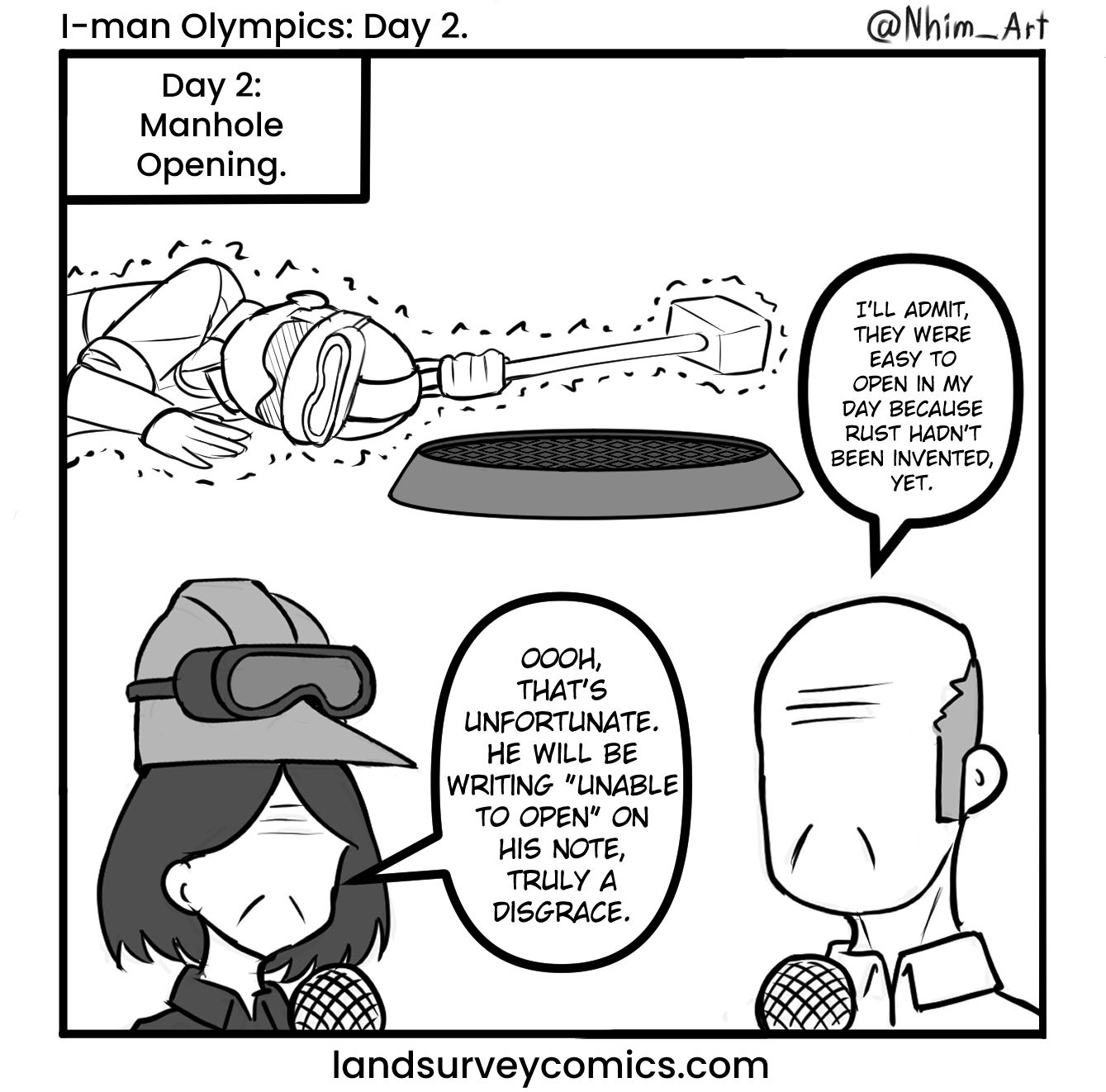 Land Survey Comics | Day 2